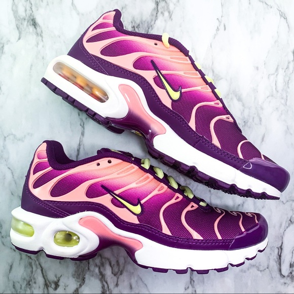 Nike | Shoes | Nike Air Max Plus Tn Premium Purple Storm Sneaker | Poshmark